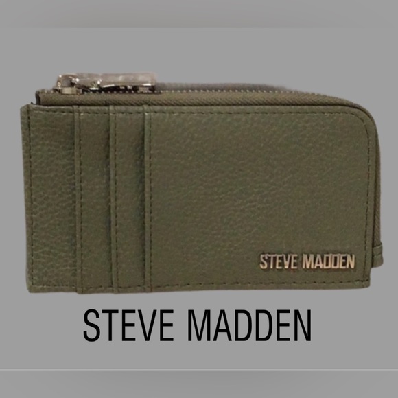 Steve Madden | Bags | Steve Madden Slim Fit Walletcard Holder Designer ...